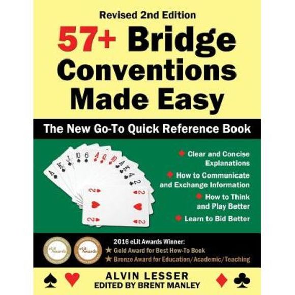 Alvin Lesser | Other | 57 Bridge Conventions Made Easy The New Goto ...